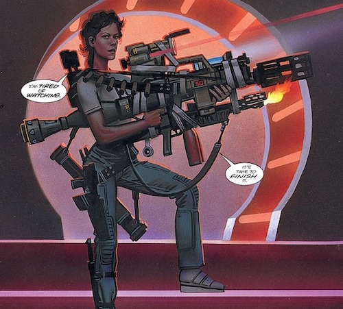 Fundamental Comics: Back to Earth for Ripley, Newt, and Hicks in the ...